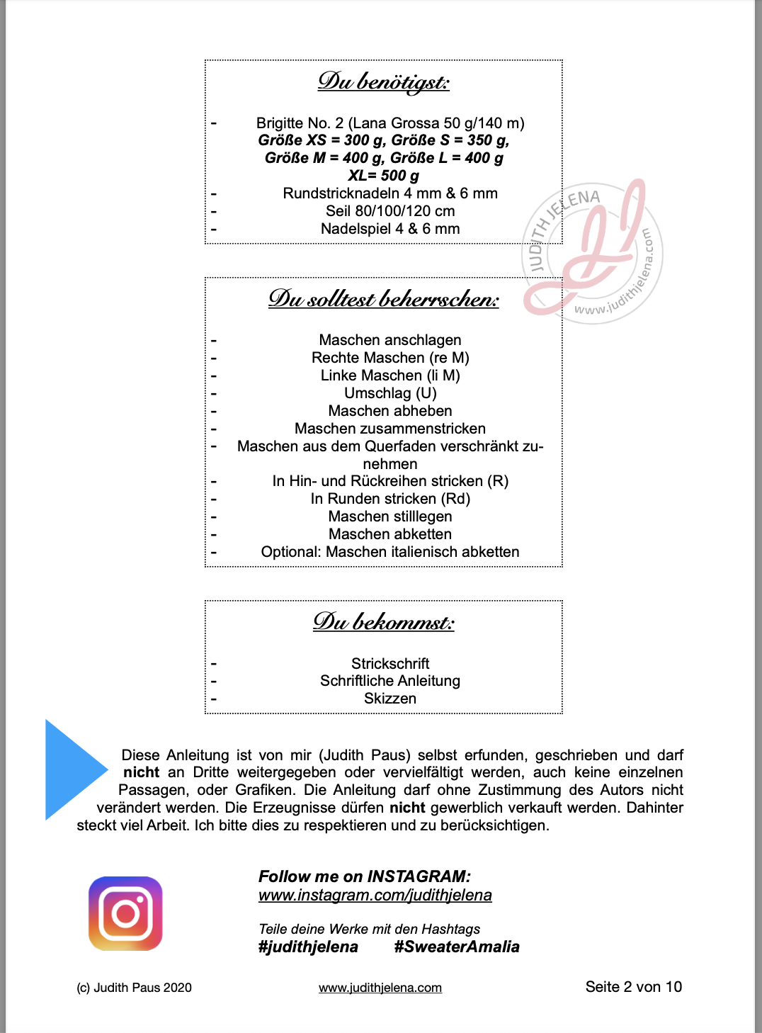 Eigene Anleitung schreiben - judithjelena.com