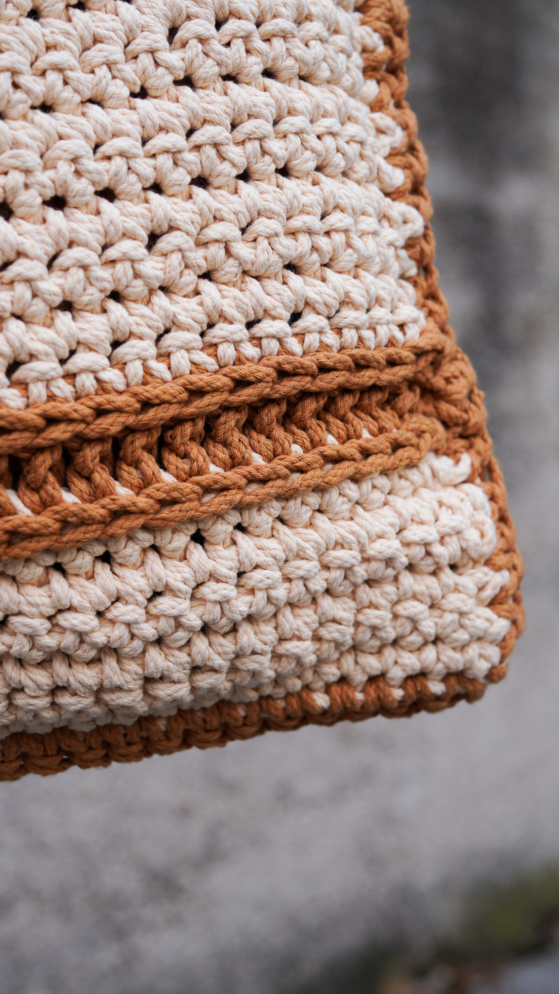 Anleitung Tasche aus Makrameegarn häkeln - judithjelena.com