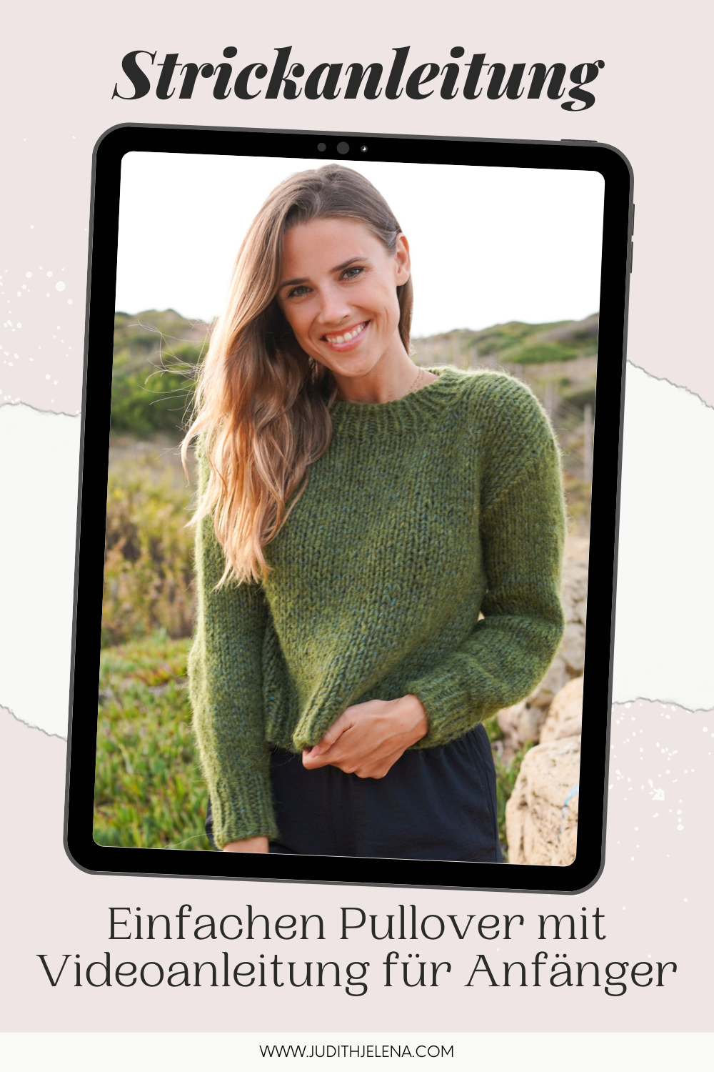 Anleitung Pullover stricken – Lisboa Sweater - judithjelena.com